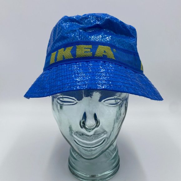IKEA | Accessories | Ikea Knorva Bucket Hat One Size Blue Unisex Sun ...